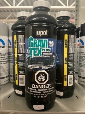 U-Pol Products 0722 White GRAVITEX Plus HS Stone Chip Protector - 1 ...