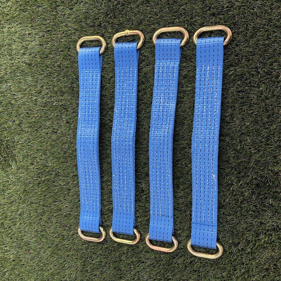 4PC Wheel Bridging / Link / Strap Trailer Tie Down Car Recovery 16 ...