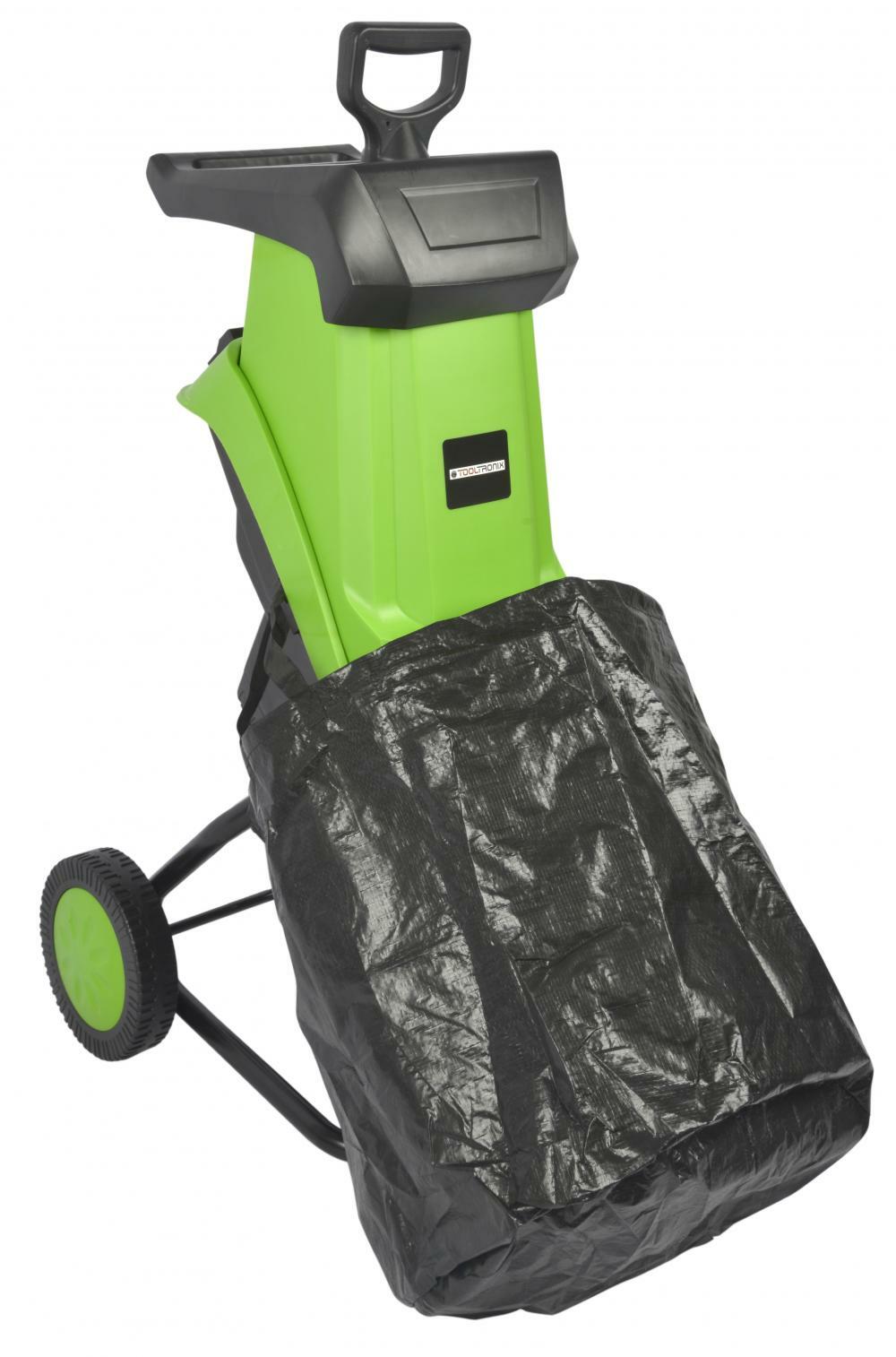 B GRADE Electric Garden Shredder 2500W 50L Mulcher Waste Chipper ...