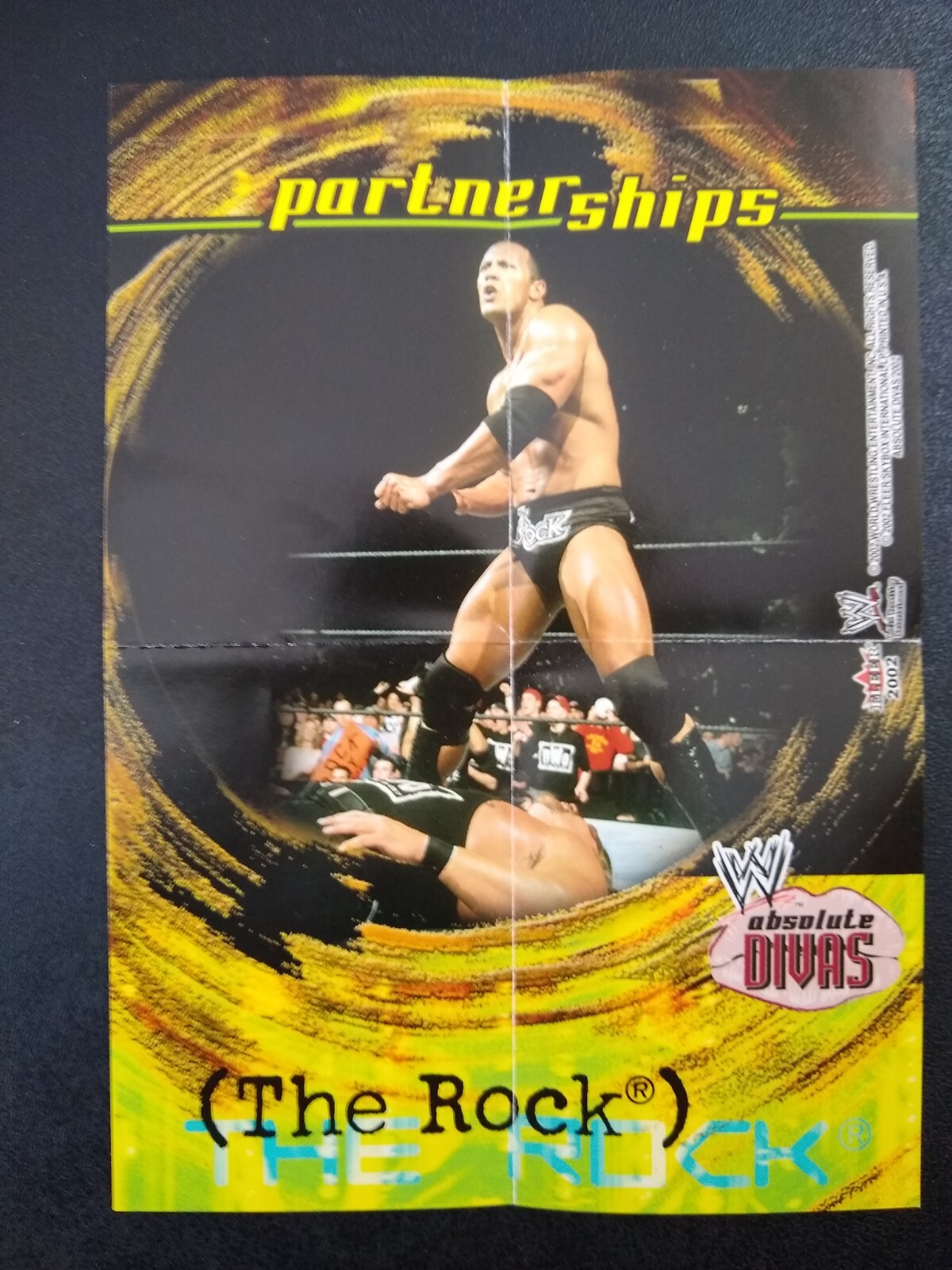 2002 Fleer WWE Absolute Divas Pre-Folded Mini Posters 5x7" Lot Of 7 ...