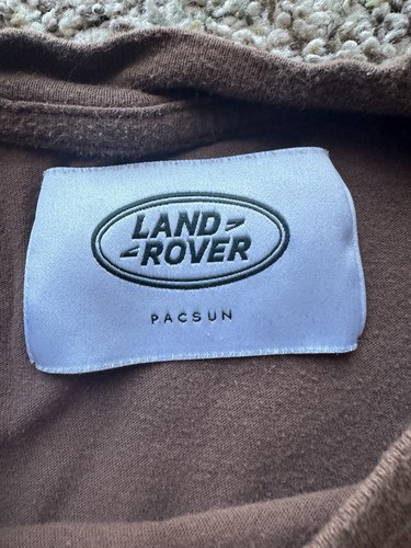 Land Rover x Pacsun Mens L Brown 100% Cotton Shirt Car Truck Outdoor ...