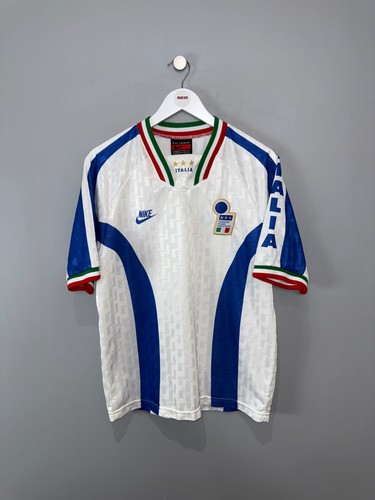 ITALY 1996/97 TRAINING SHIRT (size M) NIKE ORIGINAL VINTAGE FOOTBALL ...