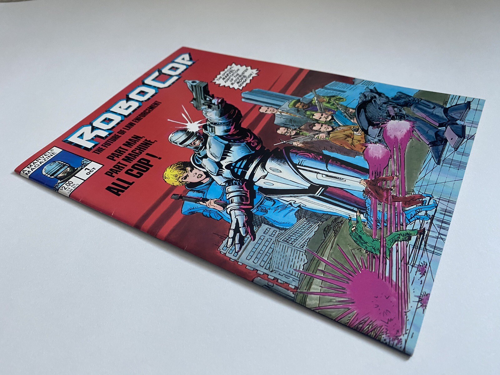 RoboCop Magazine #1 VF [Marvel 1987] 1st appearance | eBay