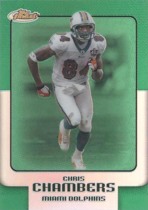2006 Topps Finest - Chris Chambers #94 Green Refractor /199 for sale ...