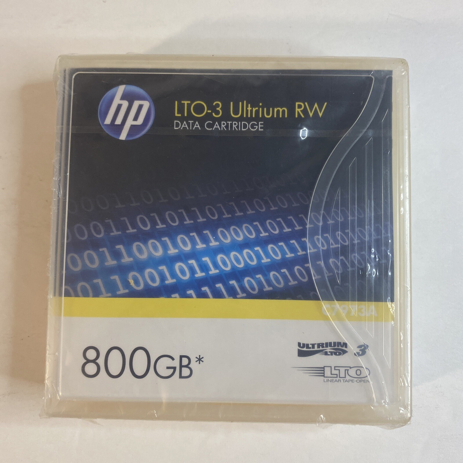 HP LTO-3 Ultrium RW 800GB Data Cartridge Linear Tape Open Hewlett ...