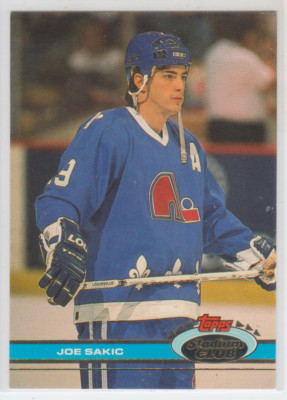 1991-92 Stadium Club #389: Joe Sakic | eBay