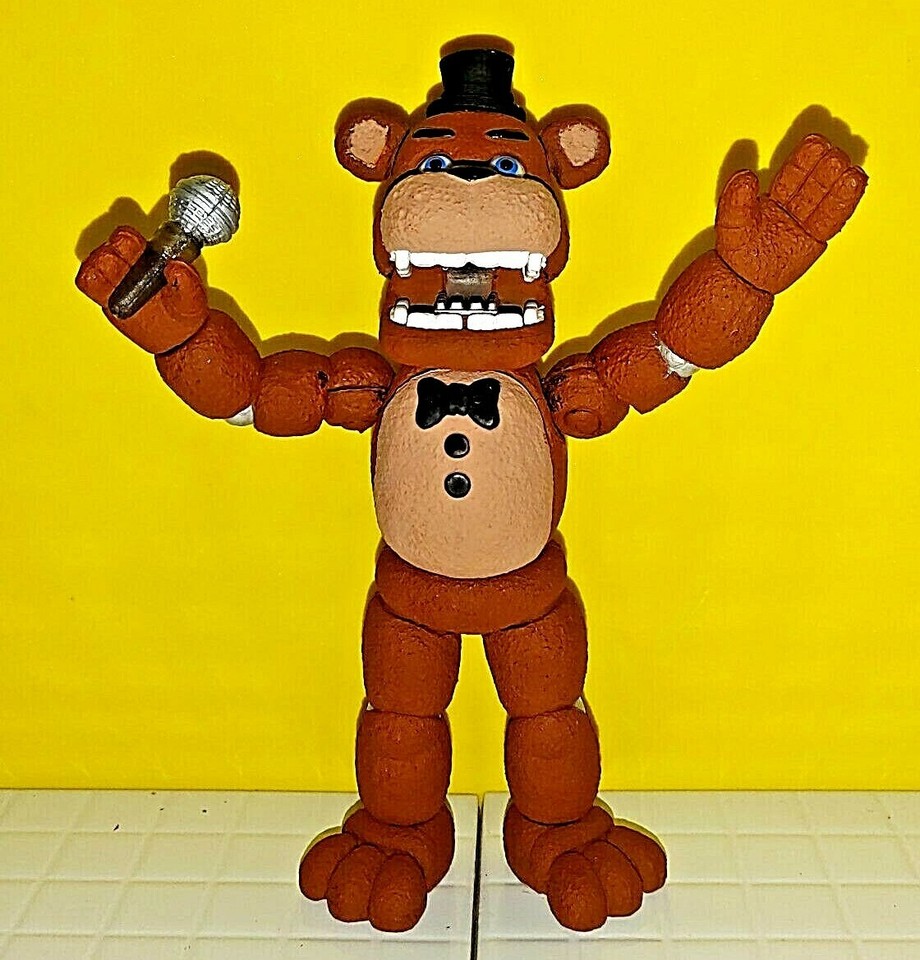 mexican ANIMATRONIC FREDDY FAZBEAR action figure 8" FNAF five nights at ...