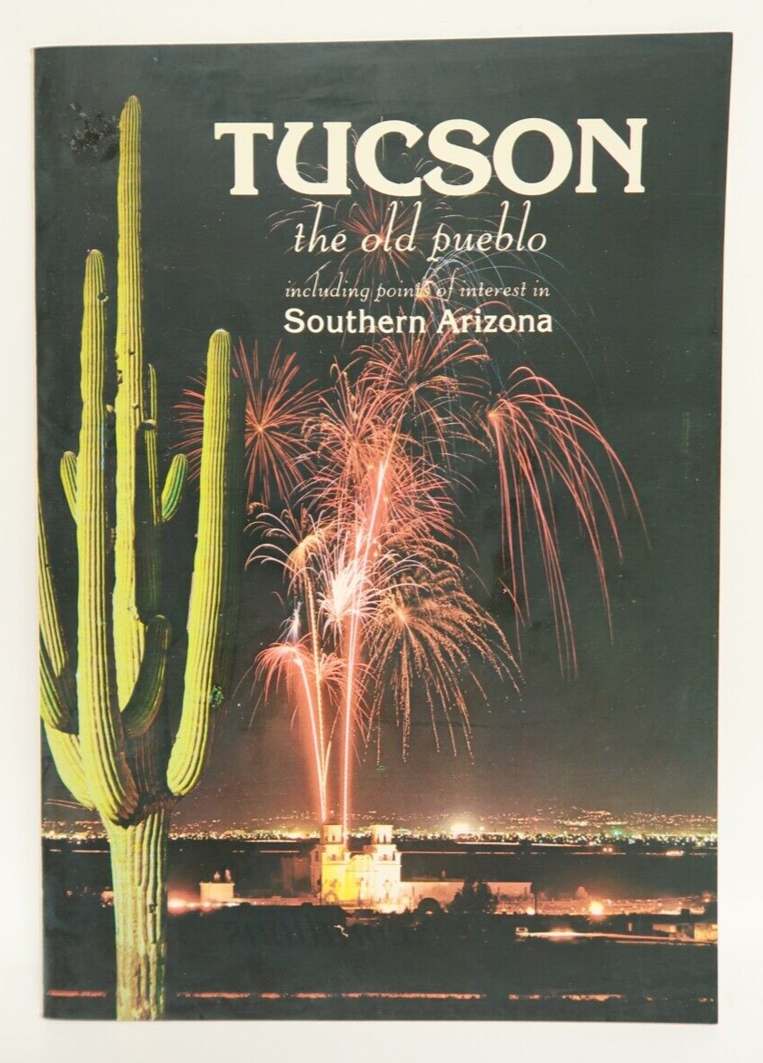 Tucson Arizona The Old Pueblo Points of Interest Travel Souvenir ...