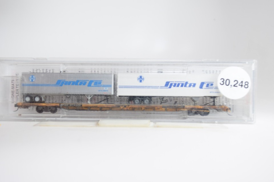 N Scale MICRO TRAINS BLMA 89' TOFC COFC FLAT CAR TTX SP UP sold ...
