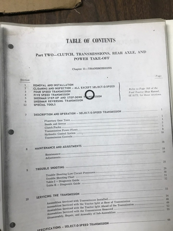 Ford 971 tractor manual and parts | eBay