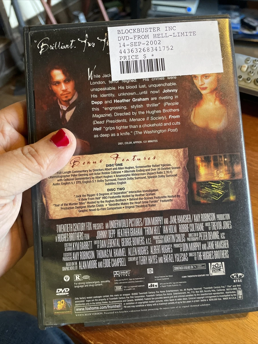 Johnny Depp From Hell Absinthe