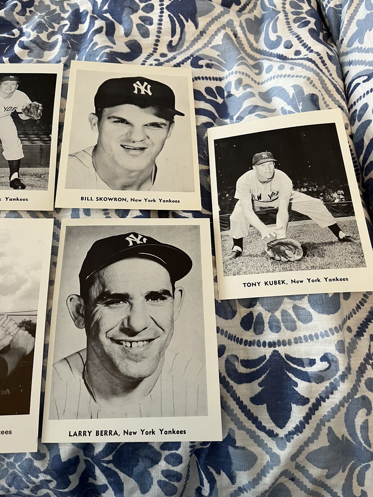 Vintage 1960s New York Yankees Team Issue Photo Set Mickey Mantle Roger ...