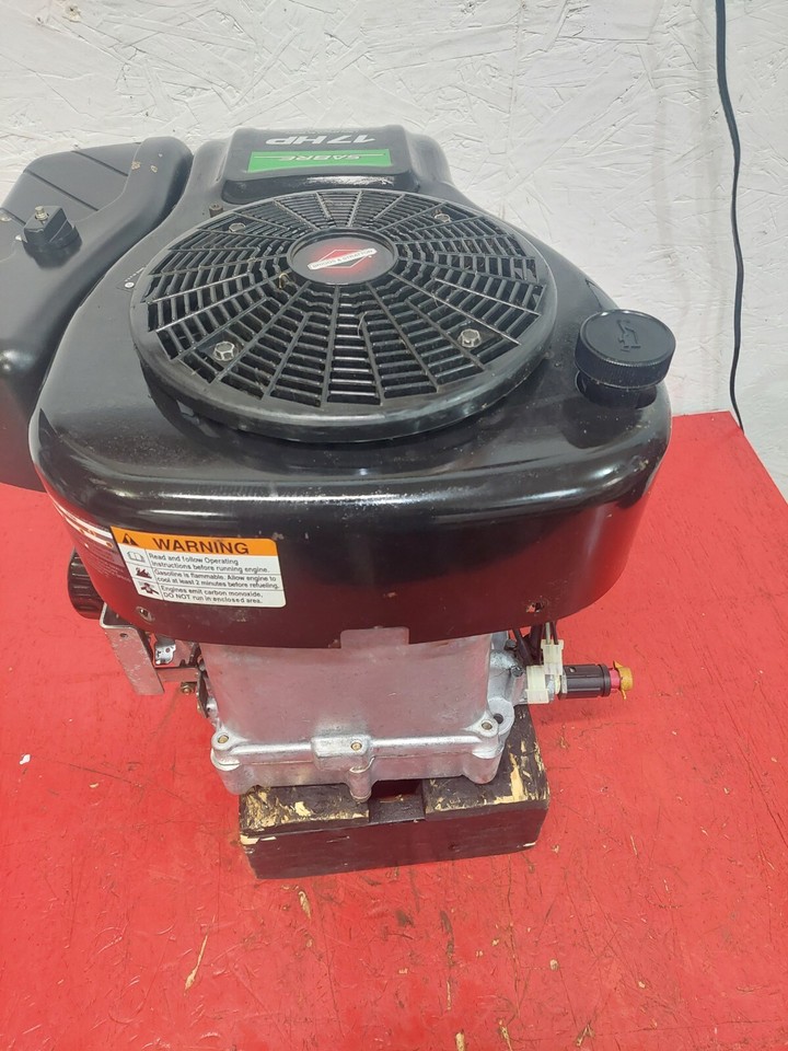 BRIGGS & STARTTON 17 HP. INTEK ENGINE 31177-GOOD RUNNING ENGINE | eBay