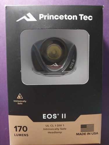 PRINCETON TEC , EOS ii 170 Lumens .. Head Lamp. Intrinsically Safe . | eBay