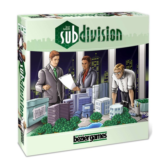 Subdivision Board Game by Bezier Games Inc 100 Complete for sale online ...