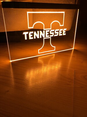 TENNESSEE LED NEON ORANGE LIGHT SIGN 8x12 | eBay