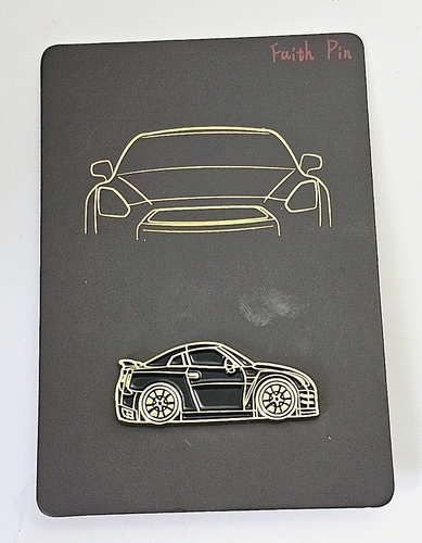 Faith Pins: Nissan GT-R R35 Black Badge Limited Edition Enamel Pin #390 ...