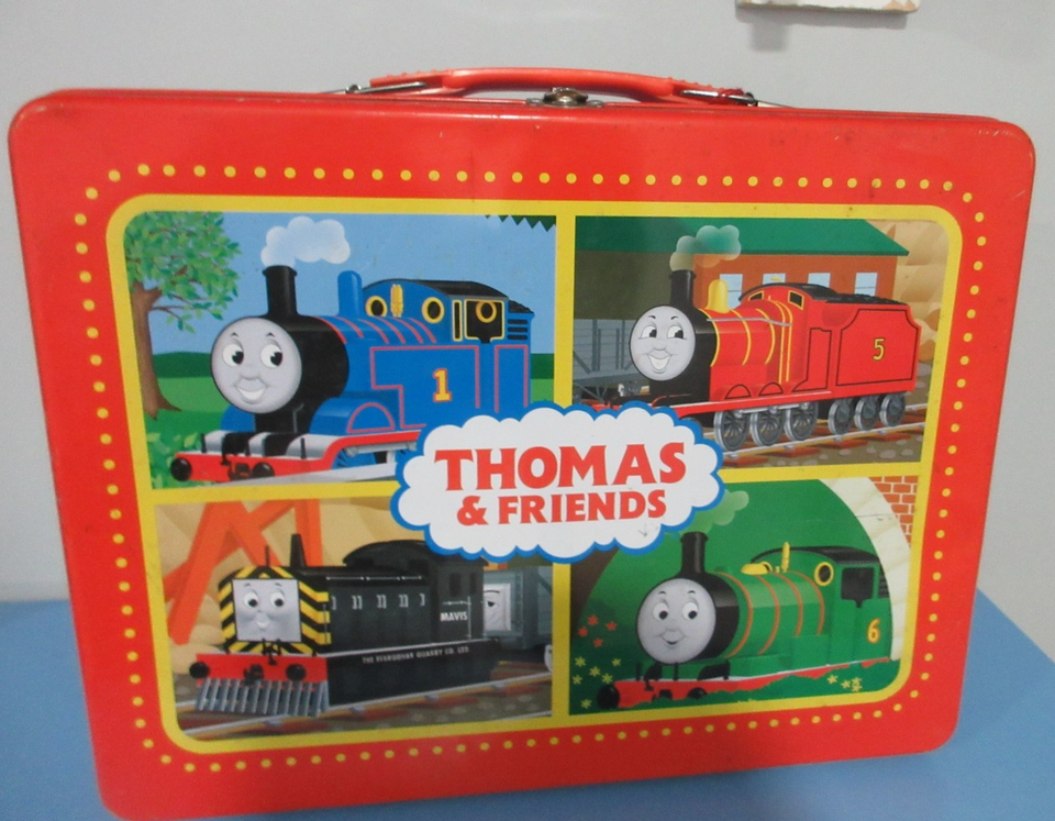 Thomas The Train Thomas & Friends Metal Tin Carrying Case, up to 12 ...