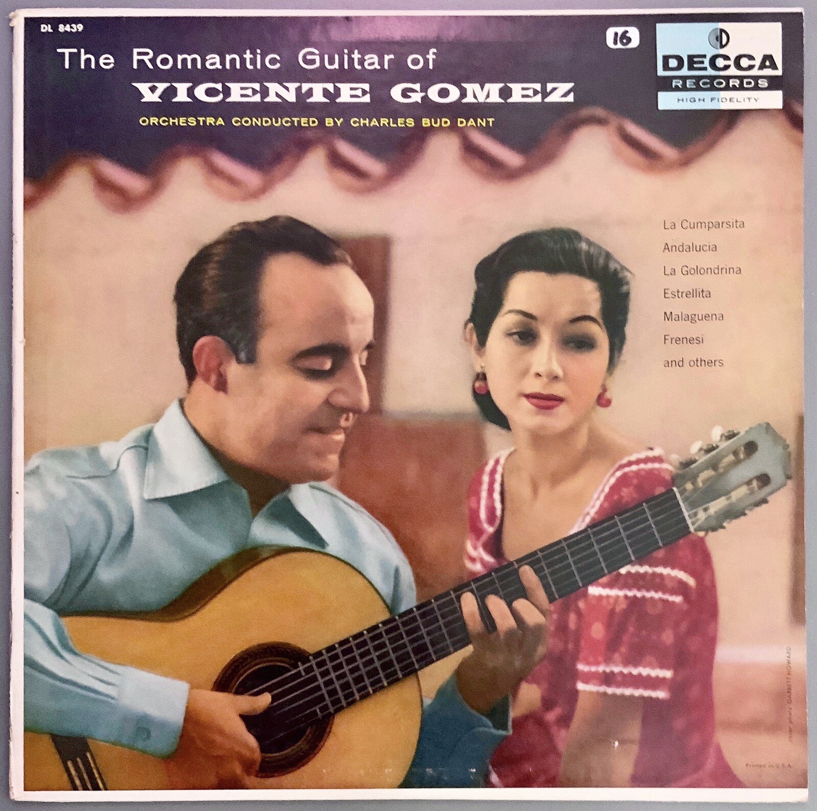 The Romantic Guitar Of Vincente Gomez Orchestra Conducted By Charles ...