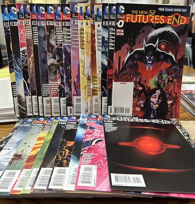 DC New 52 FUTURES END 0,2-11,13,19,22,25,28-30,33,35-37,39,41,42,48 ...