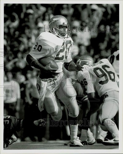 1985 Press Photo Keith Ross, Florida State Football Player Running in ...