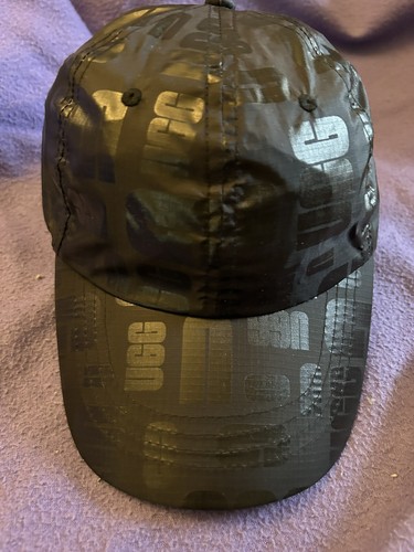 UGG Nylon Baseball Cap Black Scatter Graphic New Unisex ( lot of 2 ...