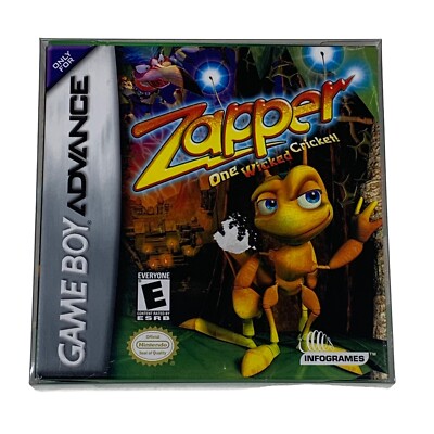 Zapper (Nintendo Game Boy Advance, 2002) CIB Complete in Box GBA ...