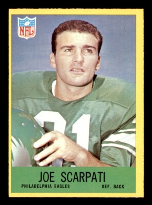 1967 Philadelphia Football #141 Joe Scarpati EX/MT *e1 | eBay