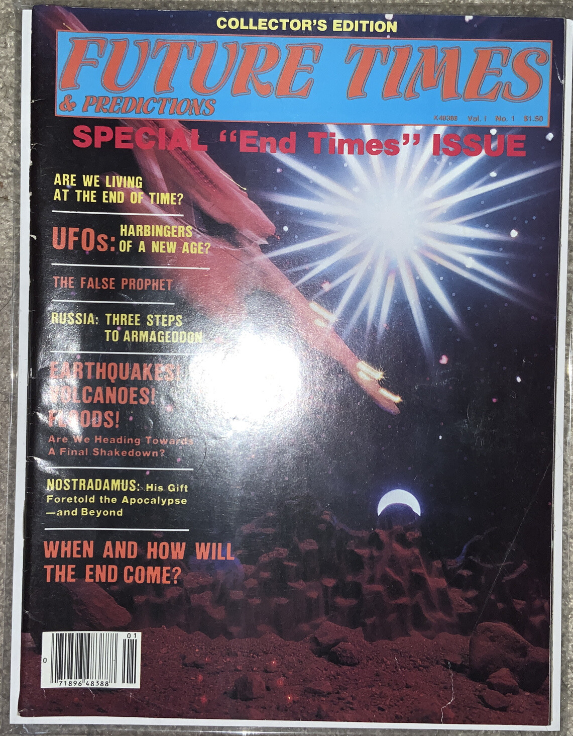 Future Times & Predictions Magazine #1 (1980) | eBay