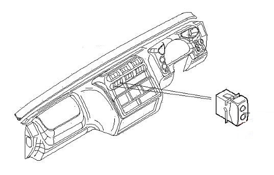 *Genuine Iveco Eurocargo Electric Window Switch 504096615 BP127-254OEM ...