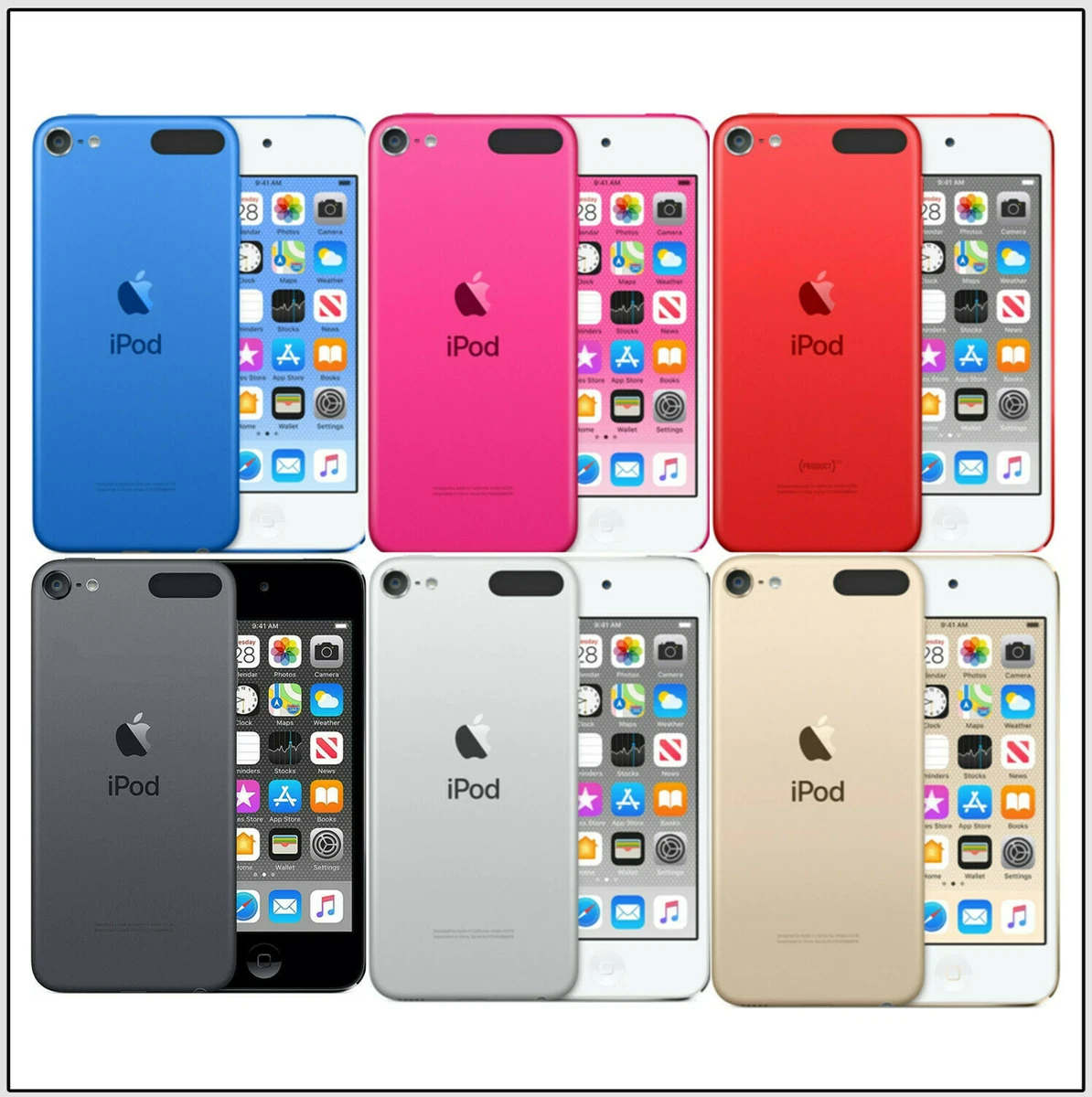 Ipod 6 Colors