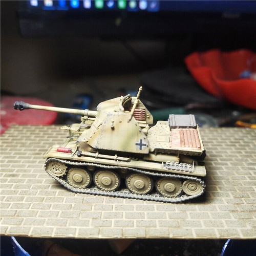 Homemade 1/72 WWII German Weasel 3H Finished Tank Static Model Ornament ...