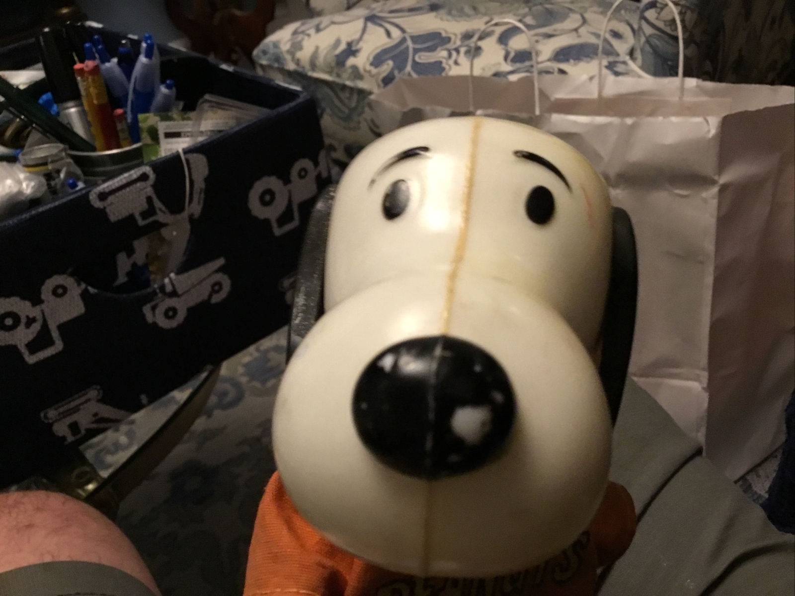 Snoopy 1958 1966 united feature syndicate, production Korea PVC PLASTIC ...