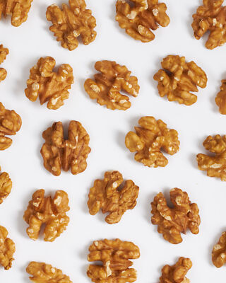 Walnuts Premium Quality Organic Extra Light Halves Natural Raw 100g 1kg ...