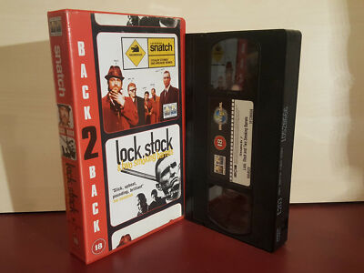 Snatch / Lock,Stock & Two Smoking Barrels - PAL VHS Video Tape - (T11 ...