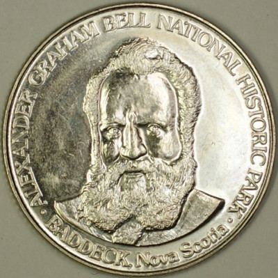 1988 Alexander Graham Bell National Park $1 Commemorative Token | eBay
