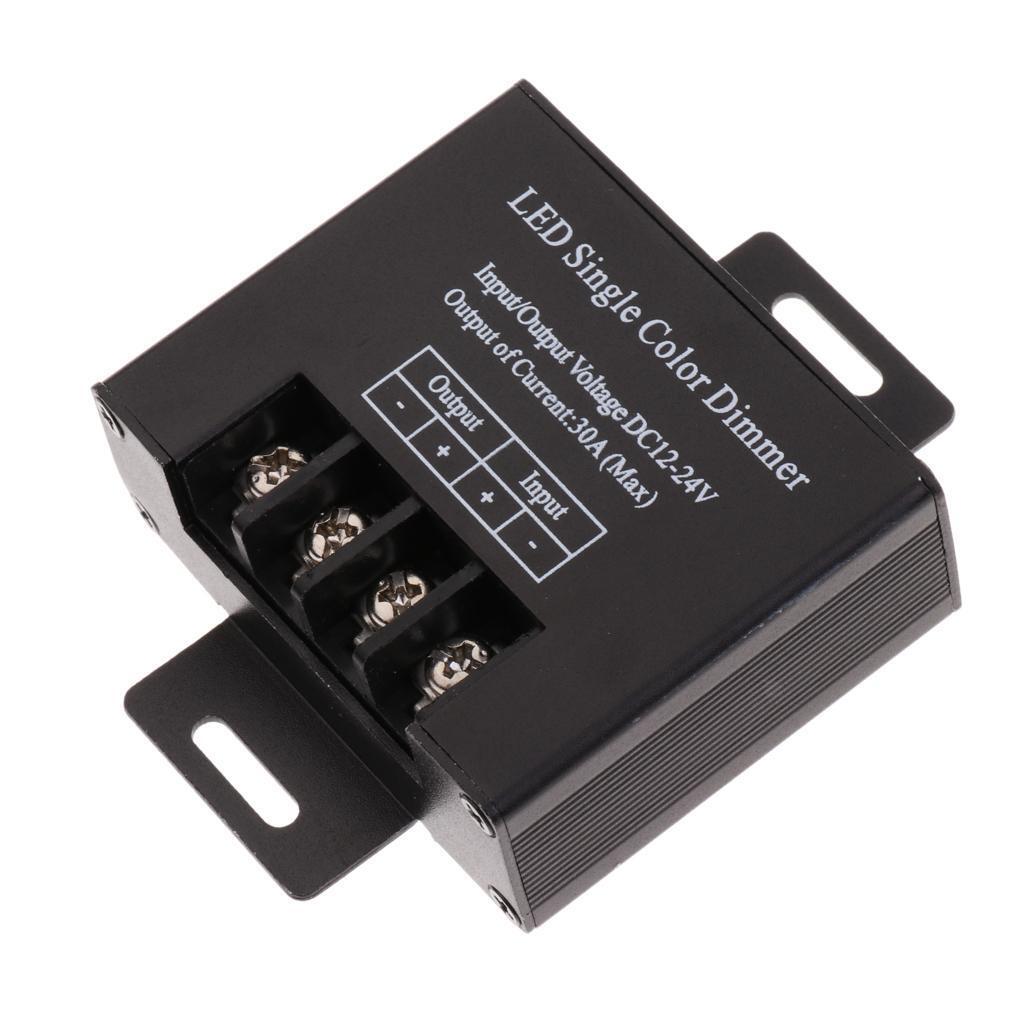 DC5-24V Remote Controller Dimmer for Single Color LED Strip Light | eBay