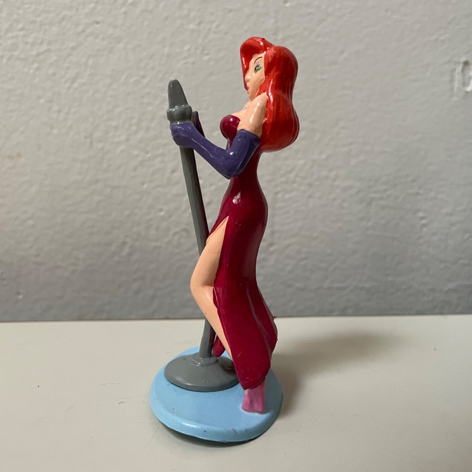 Vintage 1987 Jessica Rabbit Singing Roger Rabbit PVC Figure Disney ...