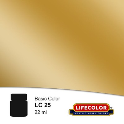 LFC-LC25 Lifecolor Matt Gold FS37043 Acrylic (22ml Bottle) (D) | eBay