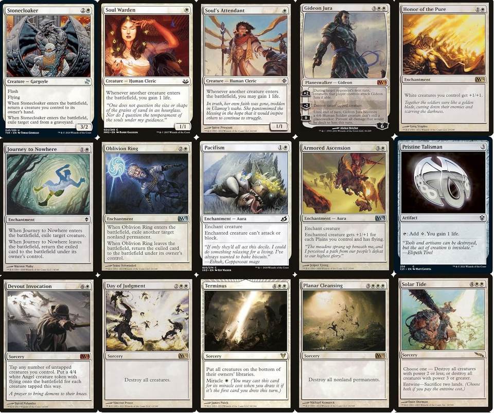 Elite Custom Angel Commander Deck - 100 Cards for MTG EDH Play ...