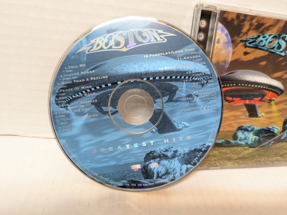 BOSTON GREATEST HITS 16 tracks Tested CD Album Rock | eBay