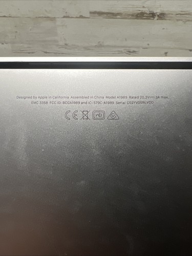 *PARTS* DEAD* MacBook Pro A1989 13" Touch/2019 | eBay