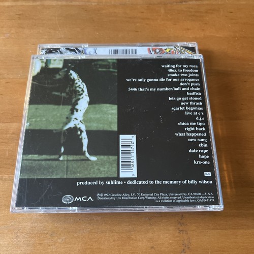 SUBLIME 2 CD “Sublime, 40 Oz To Freedom” like 311, Reel Big Fish, The ...