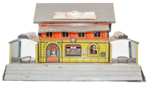 Vintage Pre-War Johann Distler UK-Market Small Grand Central Station (c ...