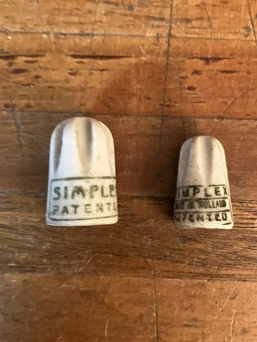 Vintage Lot of 16 Antique Simplex Porcelain Wire Nut Caps Made in ...