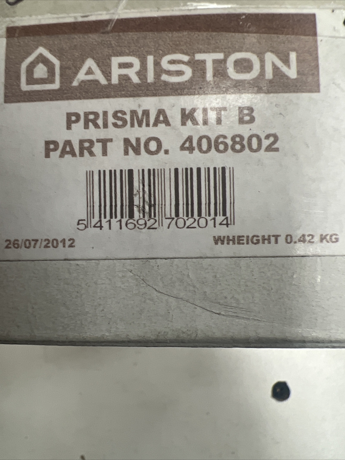 Ariston expansion EP KIT B water heater pressure reducer for Europrisma ...