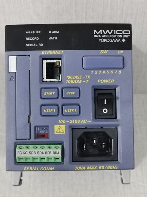 YOKOGAWA MW100 DATA ACQUISITION UNIT MW100-E-1Q SS3 | eBay