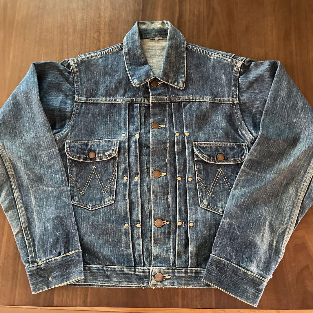 Wrangler Vtg Denim Jacket 111MJ Button Back C8 Action… - Gem