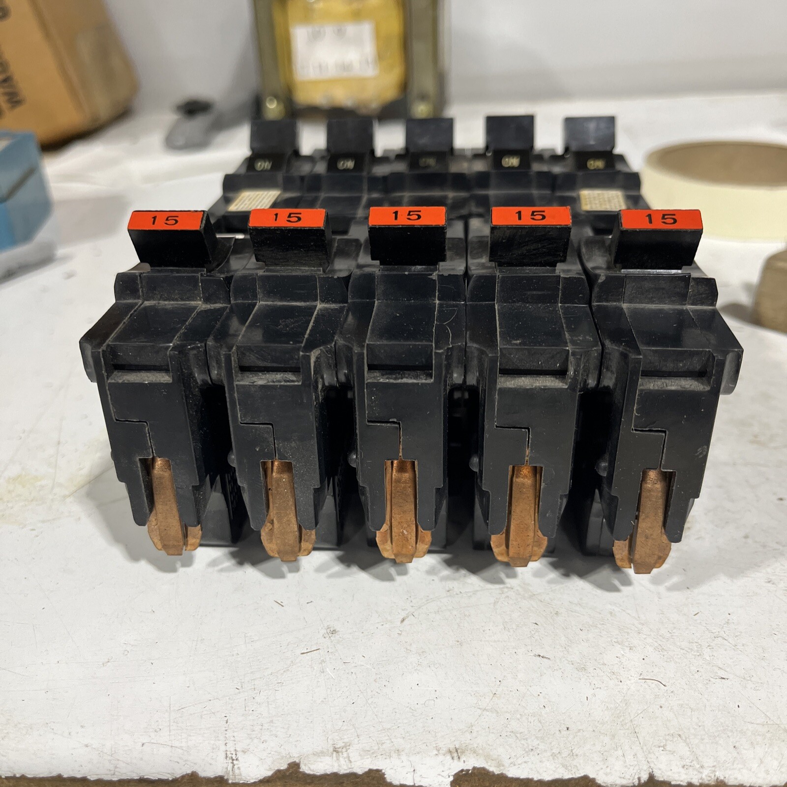 (Lot Of10) NA15 FPE Type NA Stab-Lok Breaker 1 Pole 15 Amp 120V NOS | eBay