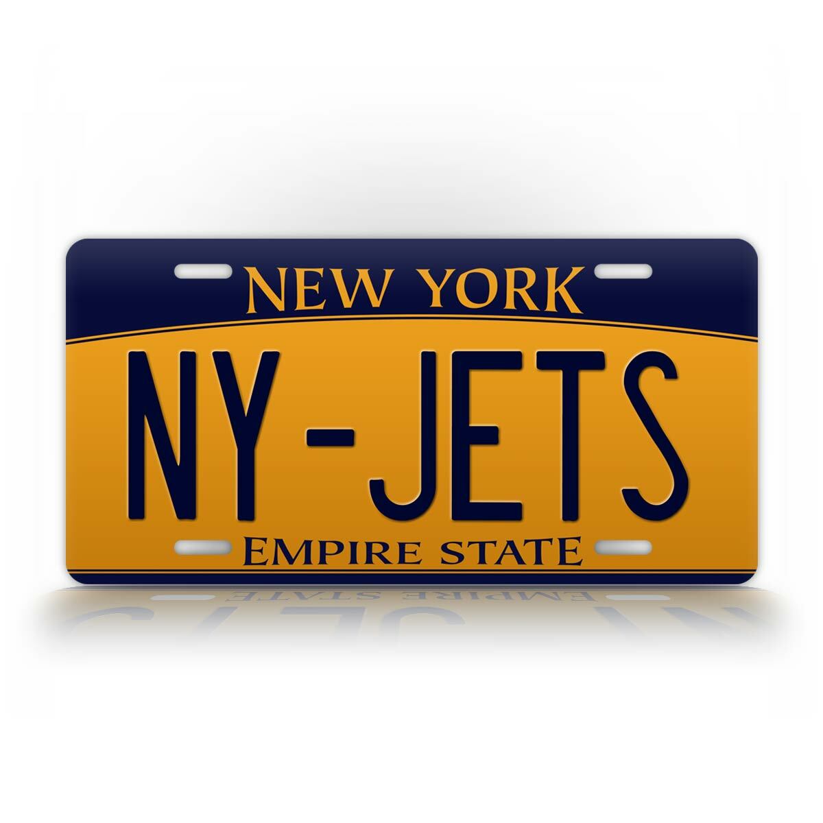 New York Jets License Plate NFL Football Team State Auto Tag 12" x 6 ...